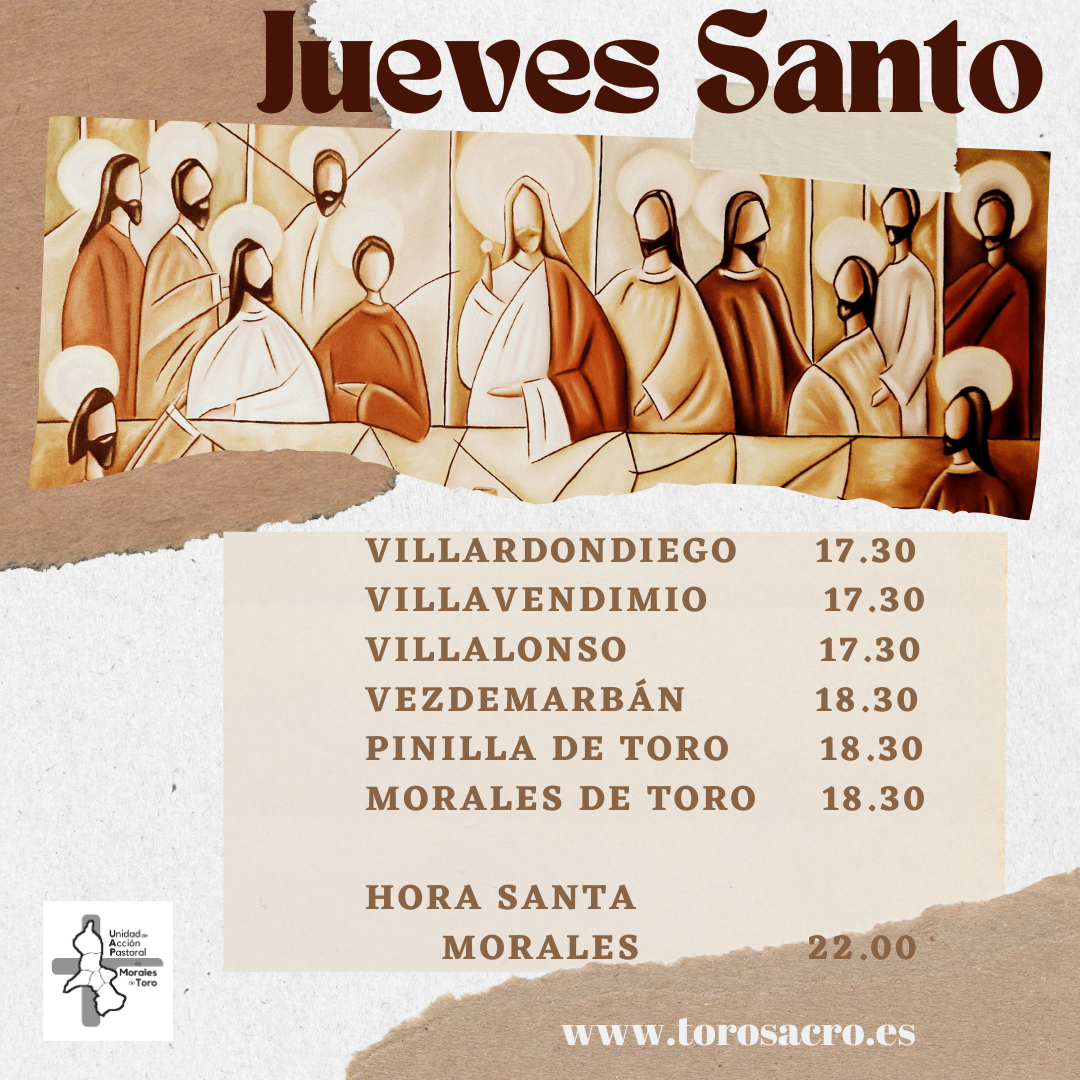 Horarios Semana Santa TORO 2024 – Toro Sacro – Visita turística y cultural